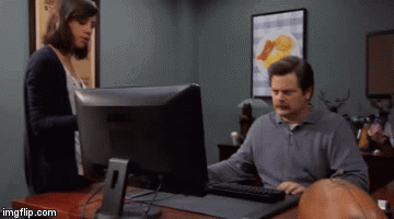 Throwing away the laptop - Imgflip