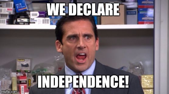I declare Michael Scott - Imgflip