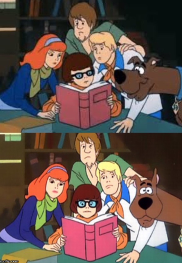 Scooby Doo Gang Blank Template Imgflip