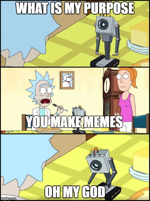 Rick And Morty Butter Imgflip