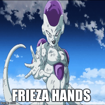 frieza hands - Imgflip