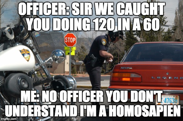 Police Pull Over - Imgflip