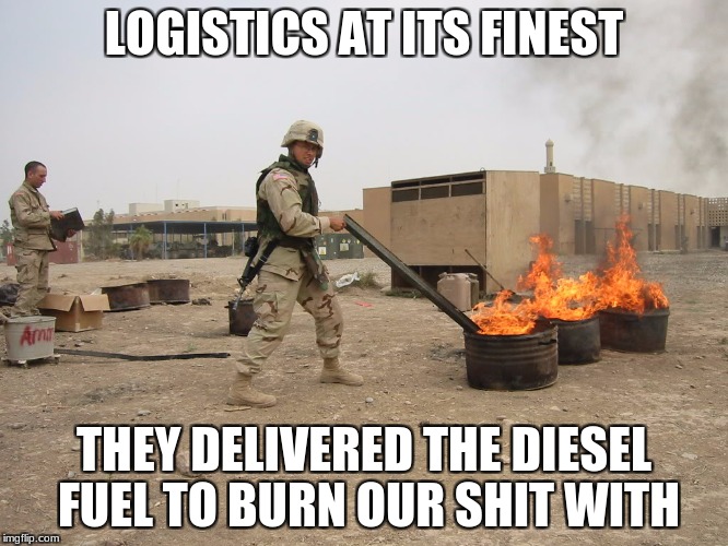 Wars are Won or Lost by Logistics! (military week 5-11 Nov A chad ...