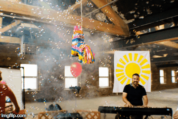 The smashing of the Piñata - Imgflip