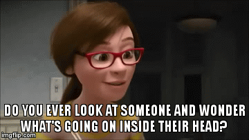 Ever wonder what people are thinking sometimes? - Imgflip