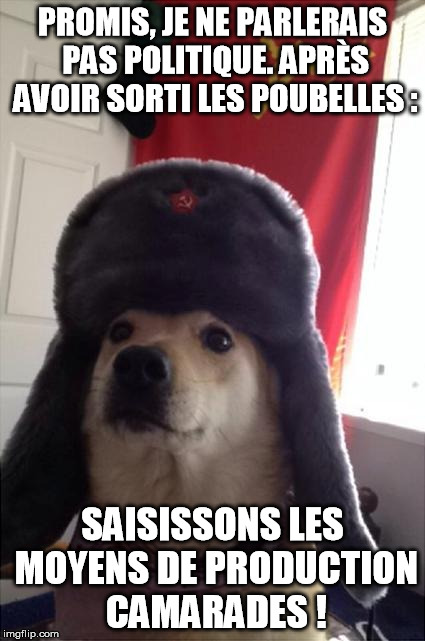 communist dog - Imgflip