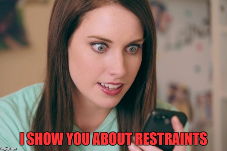 Works better than a traditional restraining order. Just sayin ...