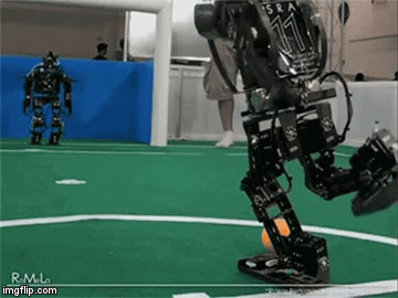 Robot Goalie still needs work - Imgflip