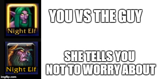 So the new night elf icon - Imgflip