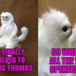 Persian Cat Room Guardian Meme Generator - Imgflip