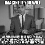Rod Serling: Imagine If You Will Meme Generator - Imgflip