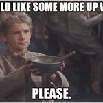 Oliver Twist Please Sir Meme Generator - Imgflip