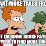 Shut Up And Take My Money Fry Meme Generator - Imgflip