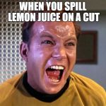 Captain Kirk Screaming Meme Generator - Imgflip