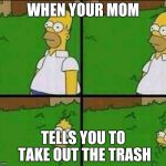Homer Simpson Nope Meme Generator - Imgflip