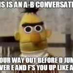Bert Stare Meme Generator - Imgflip