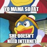 Bad Pun King Dedede Meme Generator - Imgflip