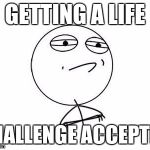 Challenge Accepted Rage Face Blank Meme Template - Imgflip