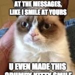 Grumpy Cat Happy Meme Generator - Imgflip