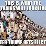 Indian Train Blank Template - Imgflip