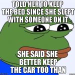 sad frog Meme Generator - Imgflip