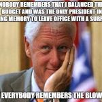 smiling bill clinton Meme Generator - Imgflip