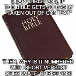 Holy Bible Meme Generator - Imgflip