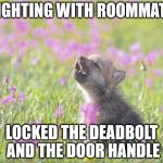 Baby Insanity Wolf Meme Generator - Imgflip