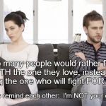 couple arguing Meme Generator - Imgflip