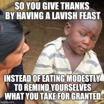 Third World Skeptical Kid Blank Meme Template - Imgflip