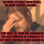 Frustrated Boromir Meme Generator - Imgflip