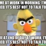 Sesame Street - Angry Bert Meme Generator - Imgflip