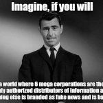rod serling twilight zone Meme Generator - Imgflip
