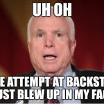 Sen. John McCain Blank Template - Imgflip