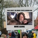 Blank protest sign Meme Generator - Imgflip