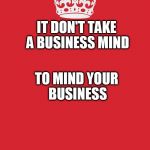 Keep Calm And Carry On Red Meme Generator - Imgflip