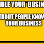 Blank Yellow Sign Meme Generator - Imgflip