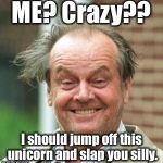 Jack Nicholson Crazy Hair Meme Generator - Imgflip