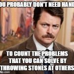 Ron Swanson Meme Generator - Imgflip