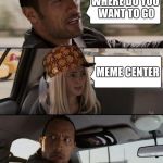 The Rock Driving Meme Generator - Imgflip
