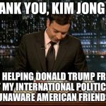 Thank you Notes Jimmy Fallon Meme Generator - Imgflip