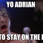 Rocky Adrian Meme Generator - Imgflip