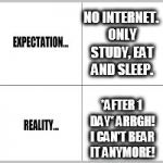 Expectation vs Reality Meme Generator - Imgflip
