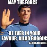 spock live long and prosper Meme Generator - Imgflip