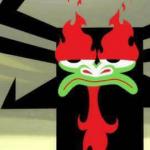 Aku is unamused Meme Generator - Imgflip