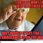 old lady at computer Meme Generator - Imgflip