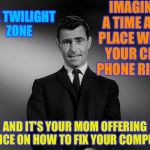 rod serling twilight zone Meme Generator - Imgflip