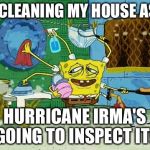 Spongebob Cleaning Meme Generator - Imgflip