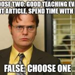Dwight false Meme Generator - Imgflip