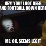 it clown in sewer Meme Generator - Imgflip